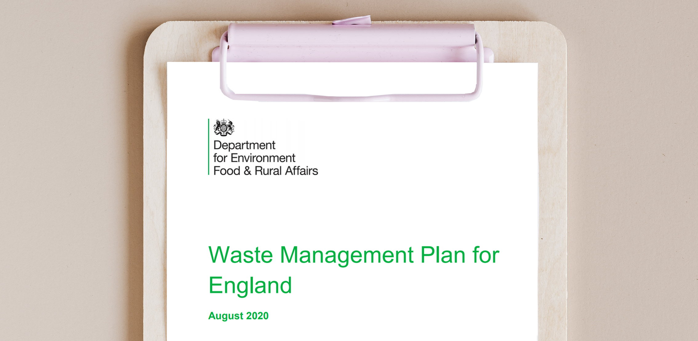 EPR Date Confirmed & Waste Plan Published | The Wastepack Group